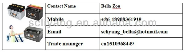 Battery 6mf9a 12v9ah Motorcycle Gel Battery Motorcycle Battery 12fs9m-a ...