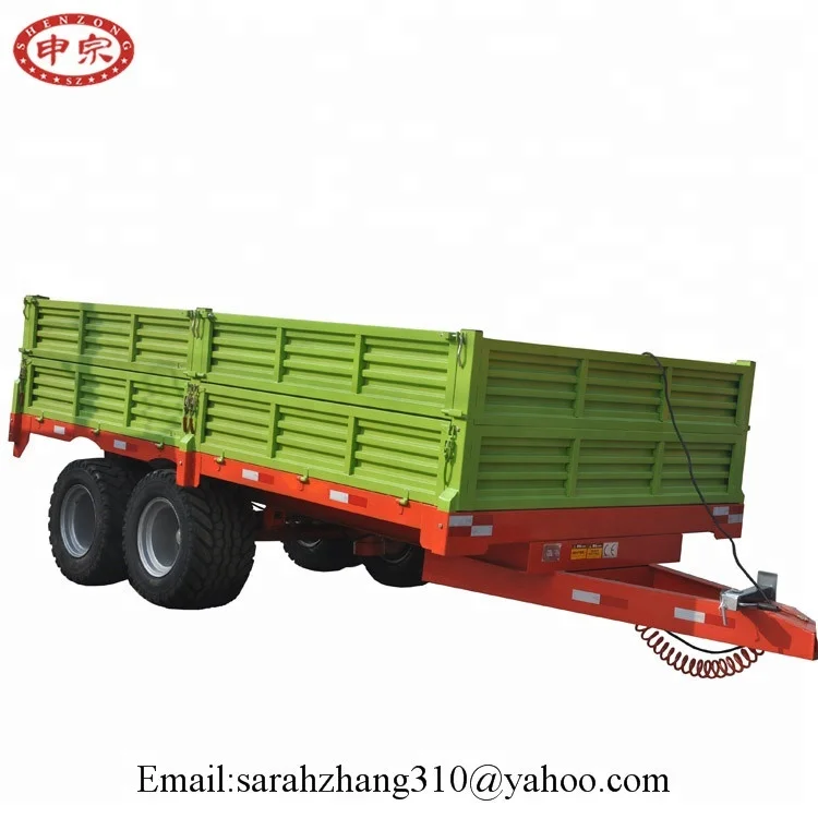 Silage Transport 8 Ton Tandem Farm Tipping Trailer For Sale - Buy Farm ...