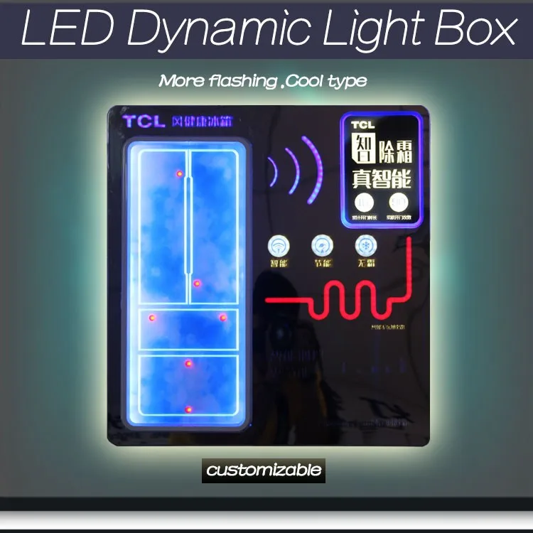 Attractive Led Backlit Poster Frame Led Display Animated Gif Led ...