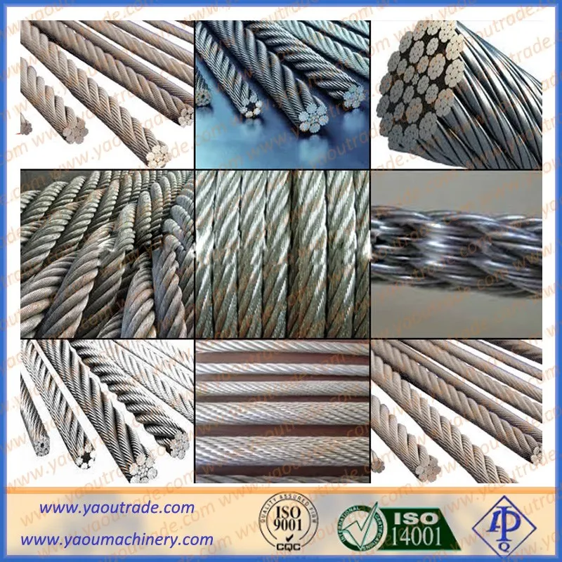 Cable De Acero Para Perforación De Petróleo,6x19 + Iws - Buy Cable De ...