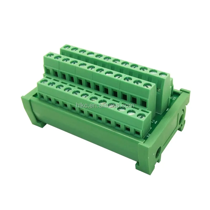 Montaje En Carril Din 24 Canales De Distribución De Alimentación ...