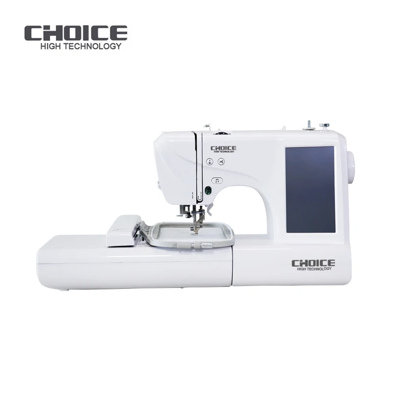 Household Computerized Automatic Touch Screen Button Hole Zigzag Multi ...