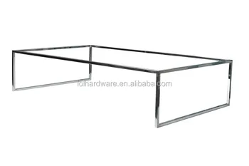 Stainless Steel Square Tube Table Leg Metal Table Frame For Bedroom End ...