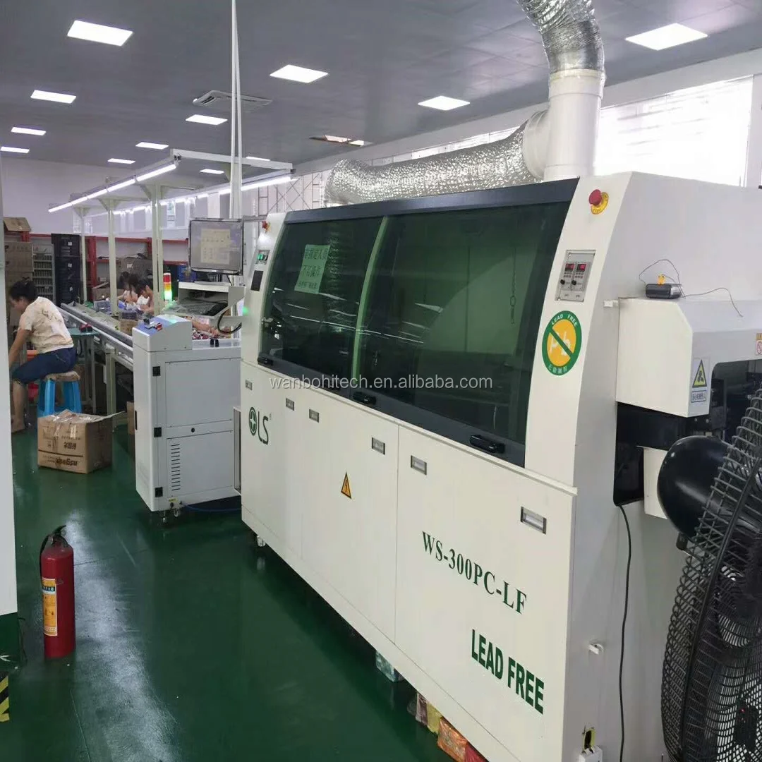 Lead Free Automatic Dip Line Wave Soldering Machine For Home Appliance ...