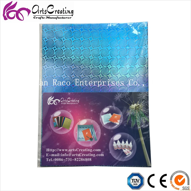 Hologram Paper Radium Sheet 250g - Versatile Craft Paper