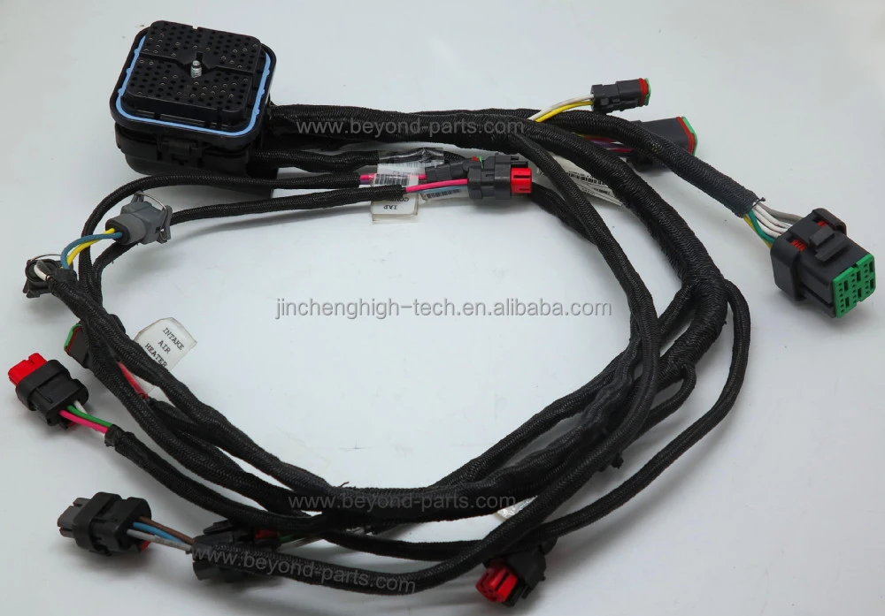 330dl 336d Excavator Engine Wire Harness Connect Motor 323-9140 3239140 ...