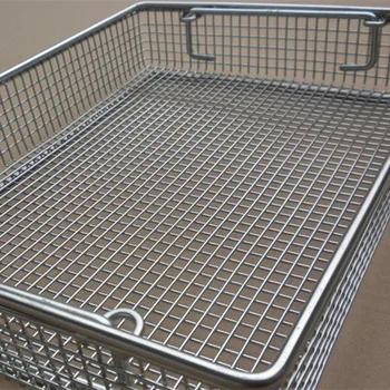 Lab Wire Mesh Basket / Basket Filter Elements / Rectangle Stainless ...
