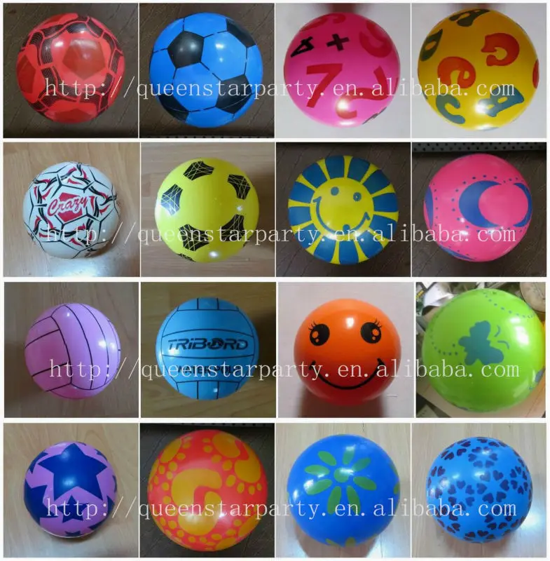 Pelota de plástico inflable, pelotas de juguete, balones de fútbol ...