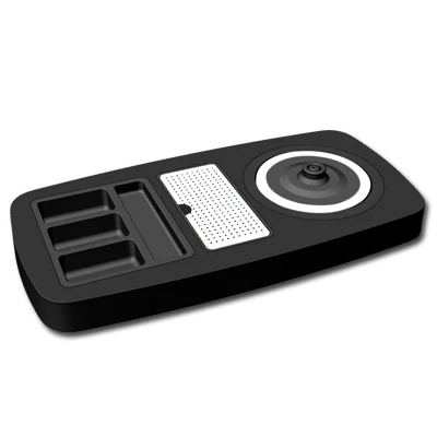 Kinhao JK-22/JF999A Hotel Kettle Tray Set - 1.2L Stainless Steel