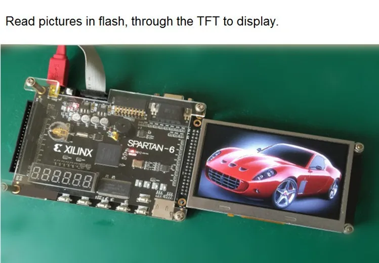 Fpga Board Xilinxs Spartan Development Module Spartan6 Xc6slx9 With ...