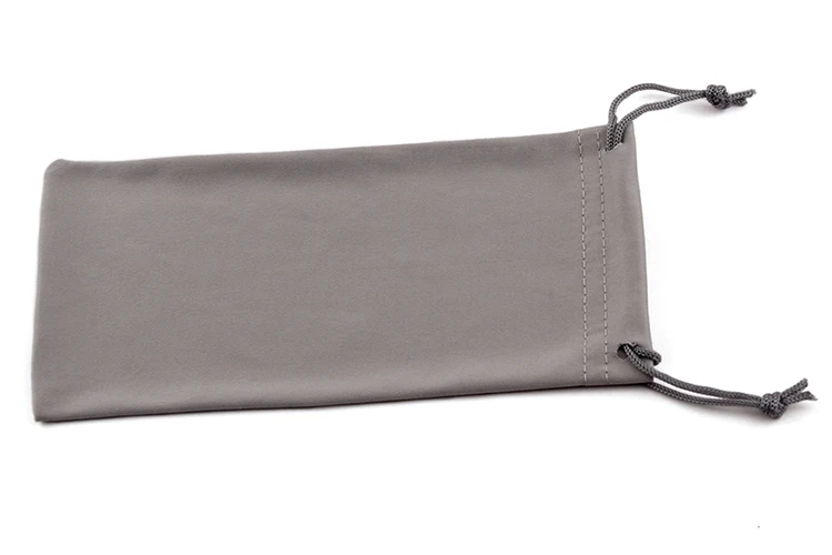Custom Logo Black Soft Microfiber Sunglasses Pouch