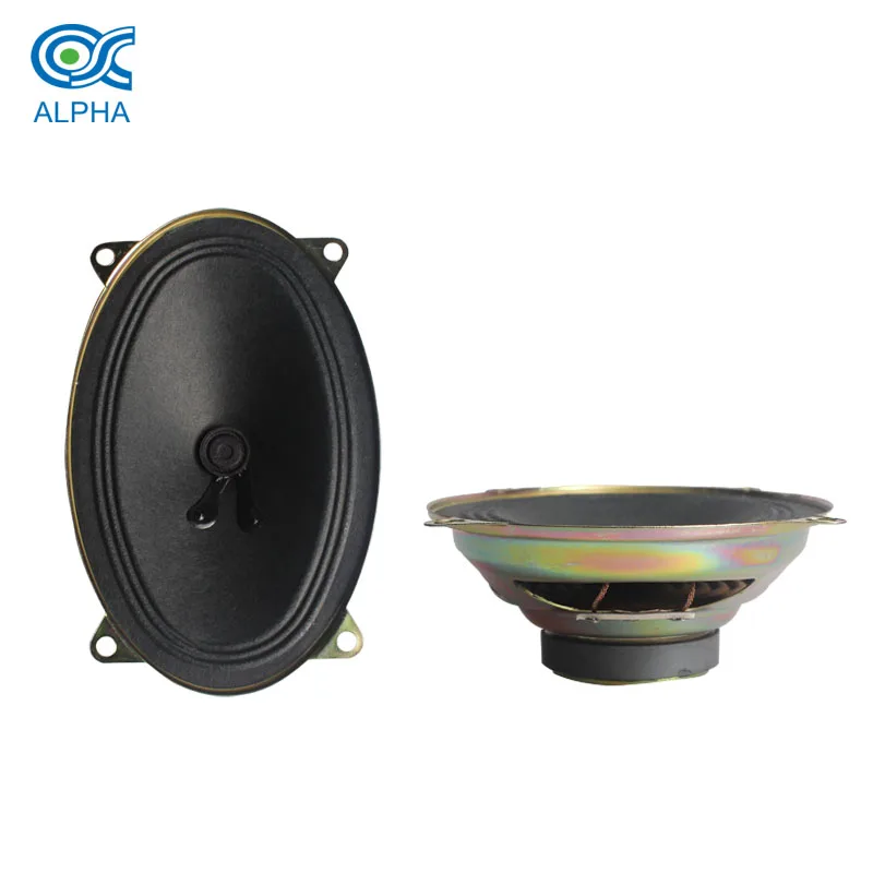Rohs 8 Ohm 5w Rms Oval Car Subwoofer Speaker Audio Horn With Paper Cone ...