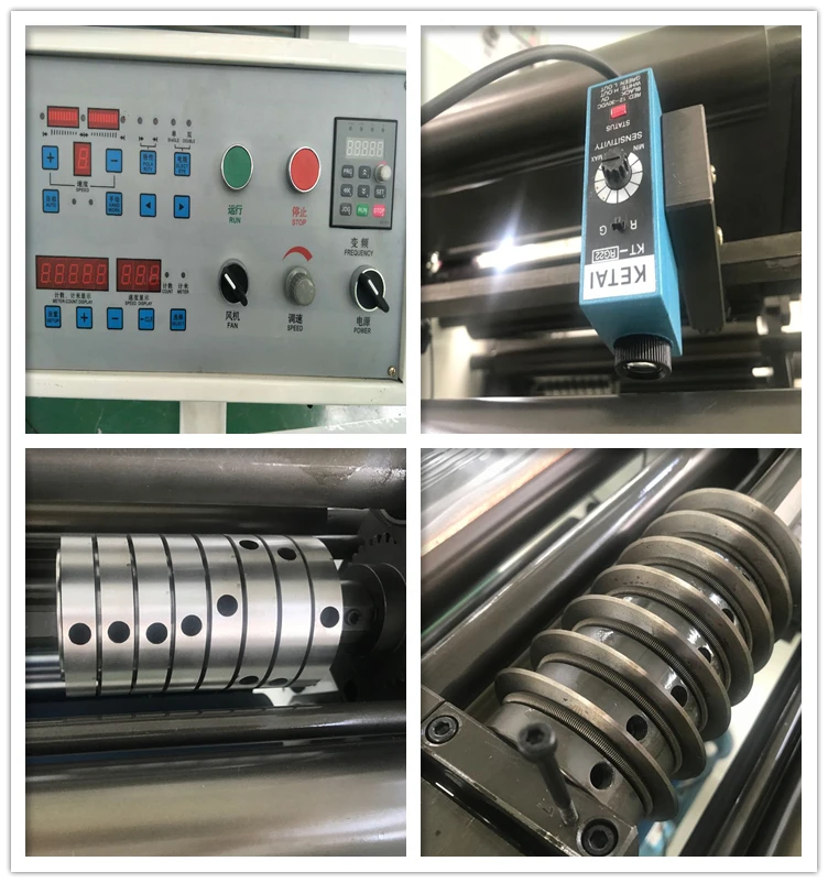 320mm Label Slitting Rewinding Machine Mini Paper Slitter Rewinder ...