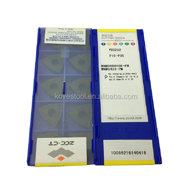 Zcc Ct Carbide Inserts Zcct Tool Zcc Cutting Tool Wnmg080408-pm - Buy ...