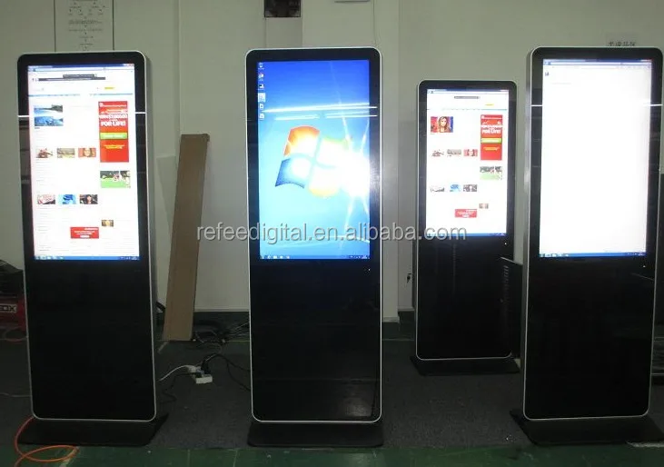 42 - 55 Inch Full Hd Floor Stand Advertisement Display / Advertisement ...