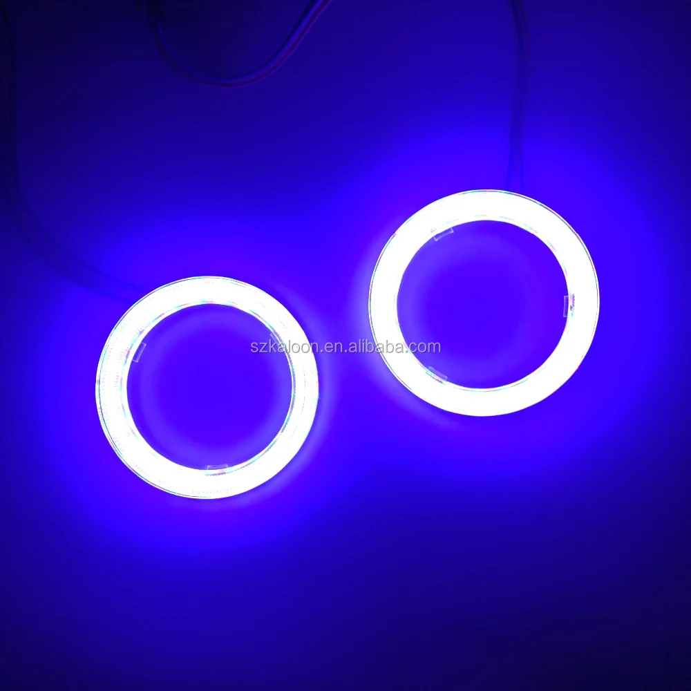 Rgb Halo Rings 90mm Universal Car Cob Led Angel Eyes 90mm - Buy Rgb ...