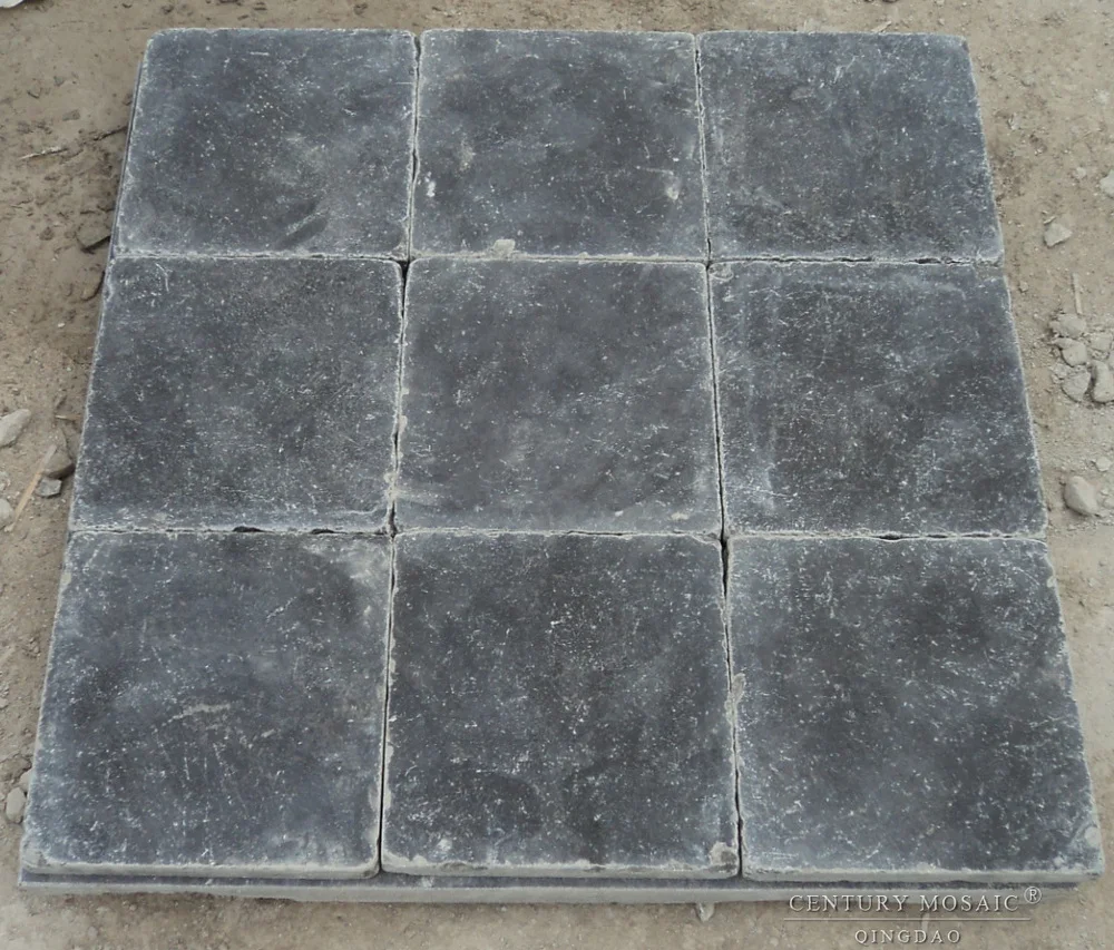 Blue Limestone Honed & Tumbled Paver - Buy Blue Limestone Honed ...