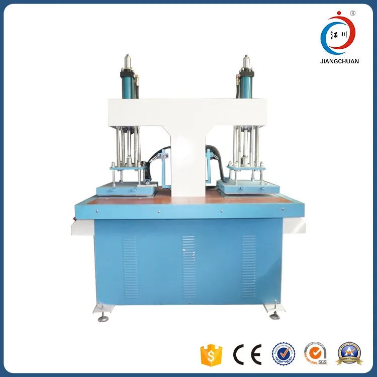 Double Station Hydraulic Embossing Machine - Buy Heat Embossingmachine ...