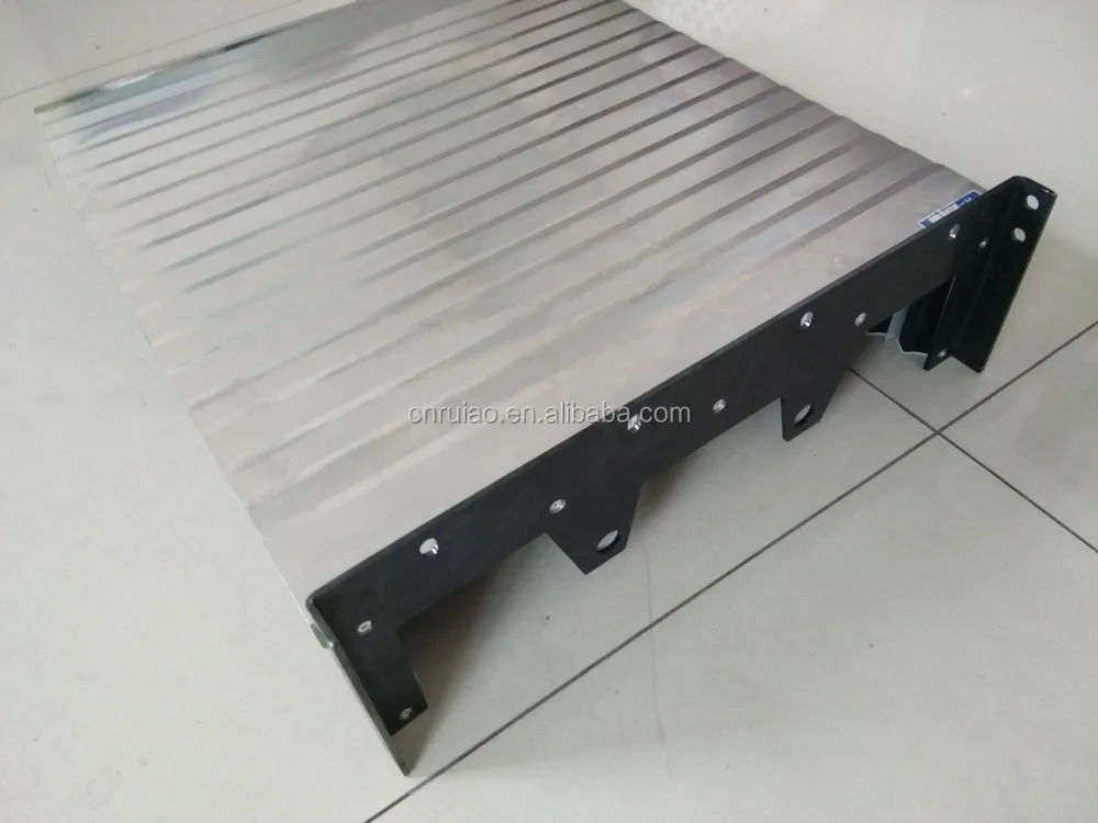 CNC Steel Armoured Bellows Cover - Protective Guard Shield
