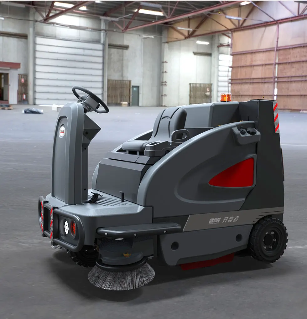 Hot Sale Gm1500 Driveway Street Floor Sweeping And Vacuuming Machine ...