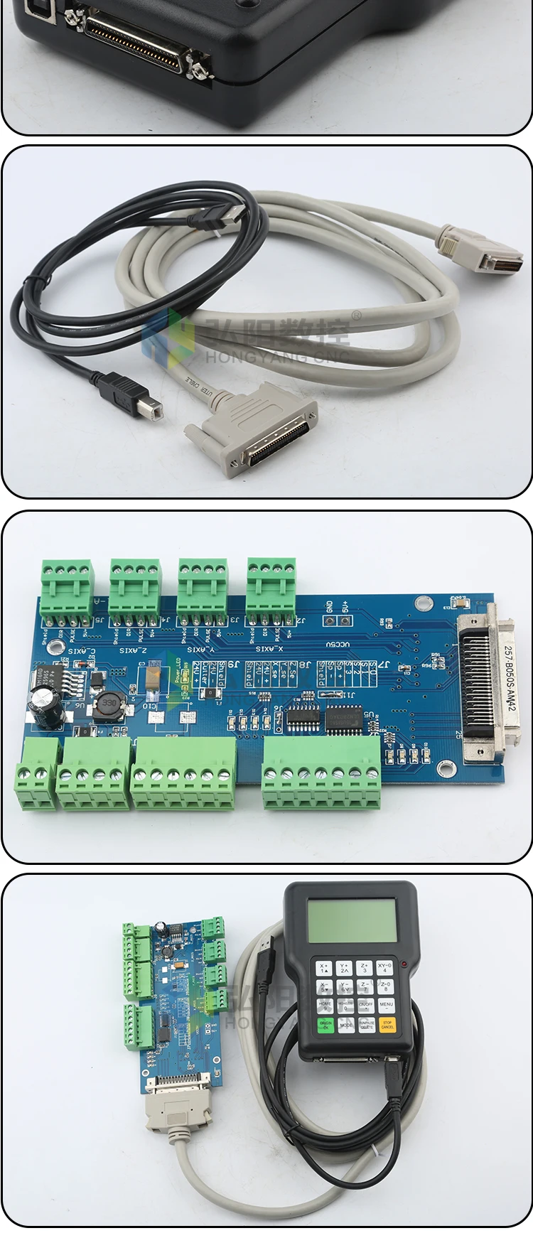 Rznc 0501 Dsp Controller 3 Axis 0501 System For Cnc Router Dsp0501 Hknc 0501hddc Handle Remote ...