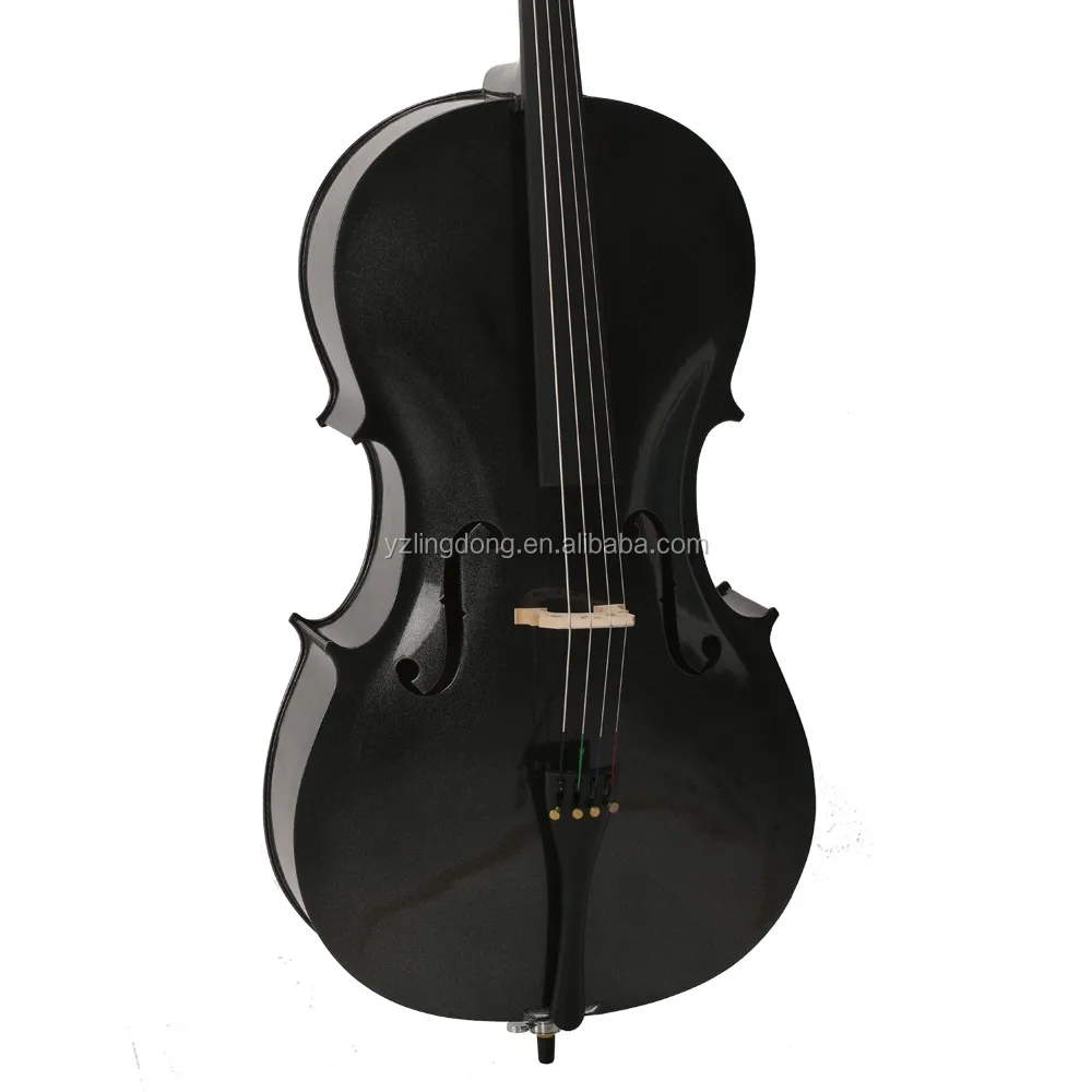Black Color Beginners Cello - Buy Colorful Cello,Student Cello,Basswood ...
