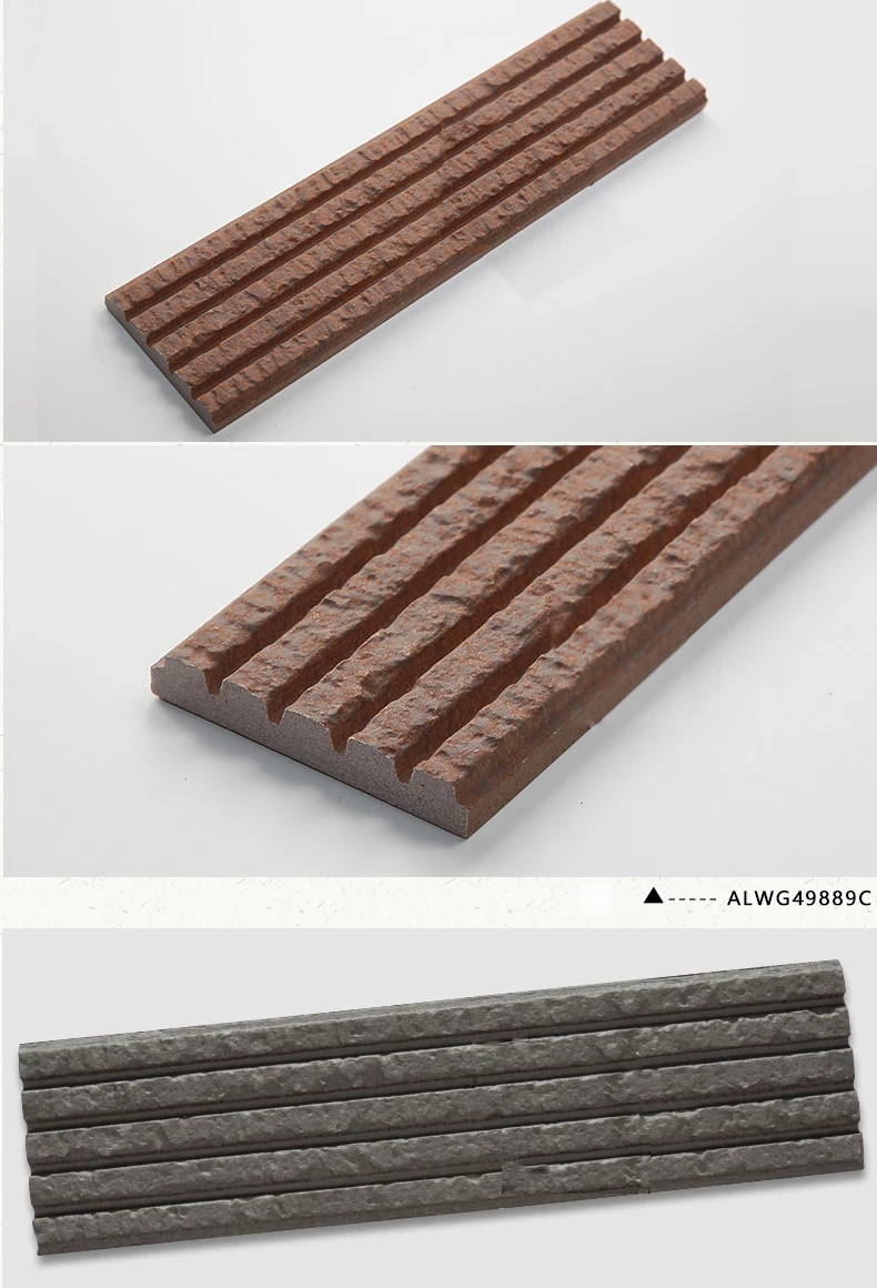 High Temperature Exterior Clay Coating Wall Brick Tiles for Insulation ...