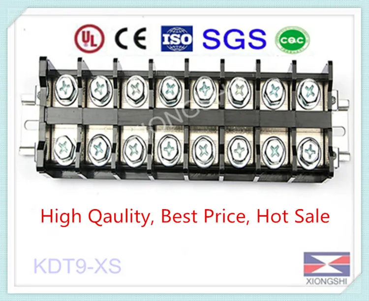 High Current/voltage Din Rail Terminal Block Connector Kdt12-xs 600v ...