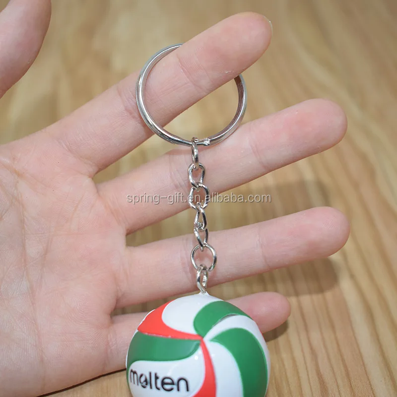Promotion Gift Volleyball Keychain /ball Key Chain / Sport Fans Toy Key ...