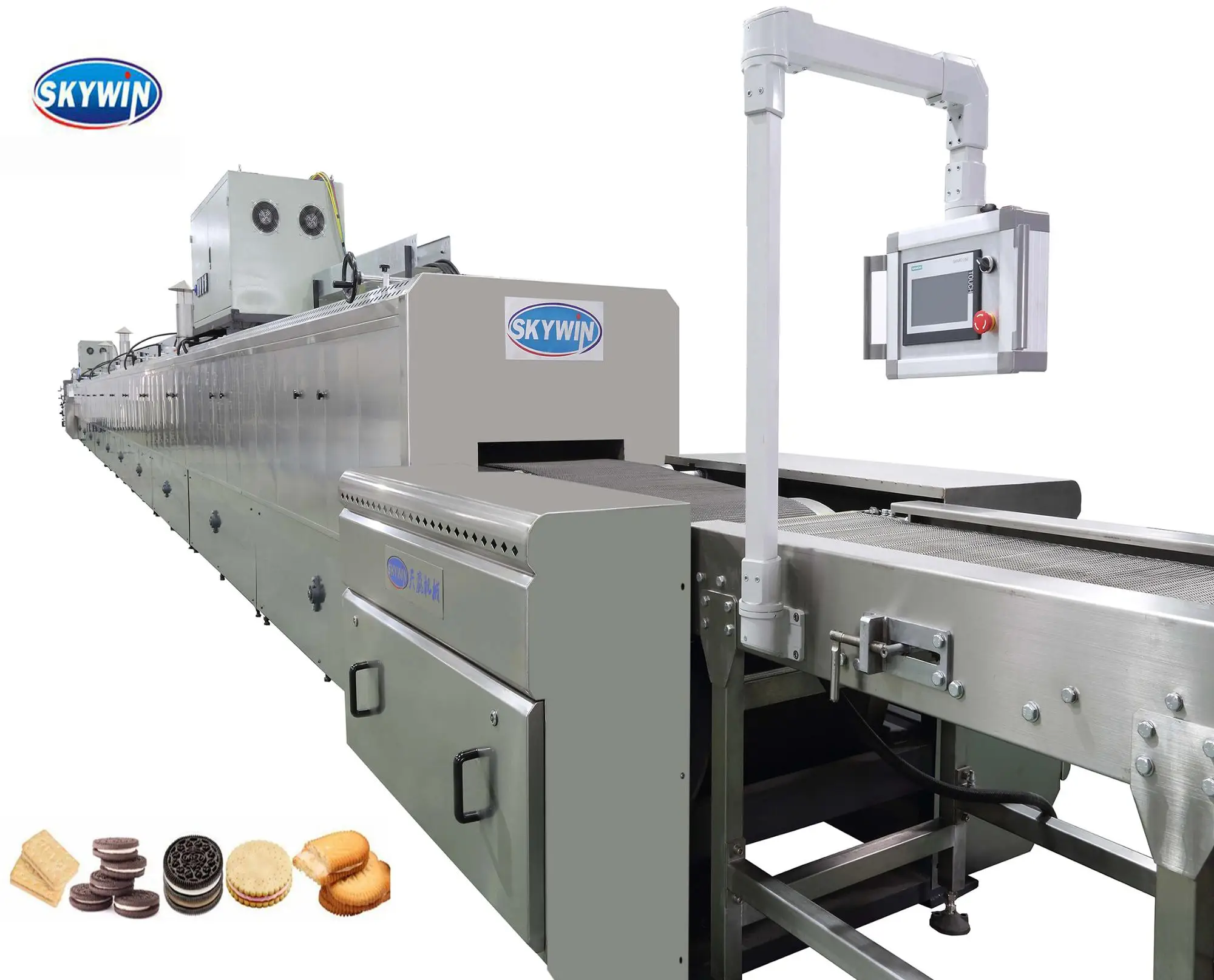 Sk-400 Small Scale Industry Hard And Soft Biscuit Processing Machine ...
