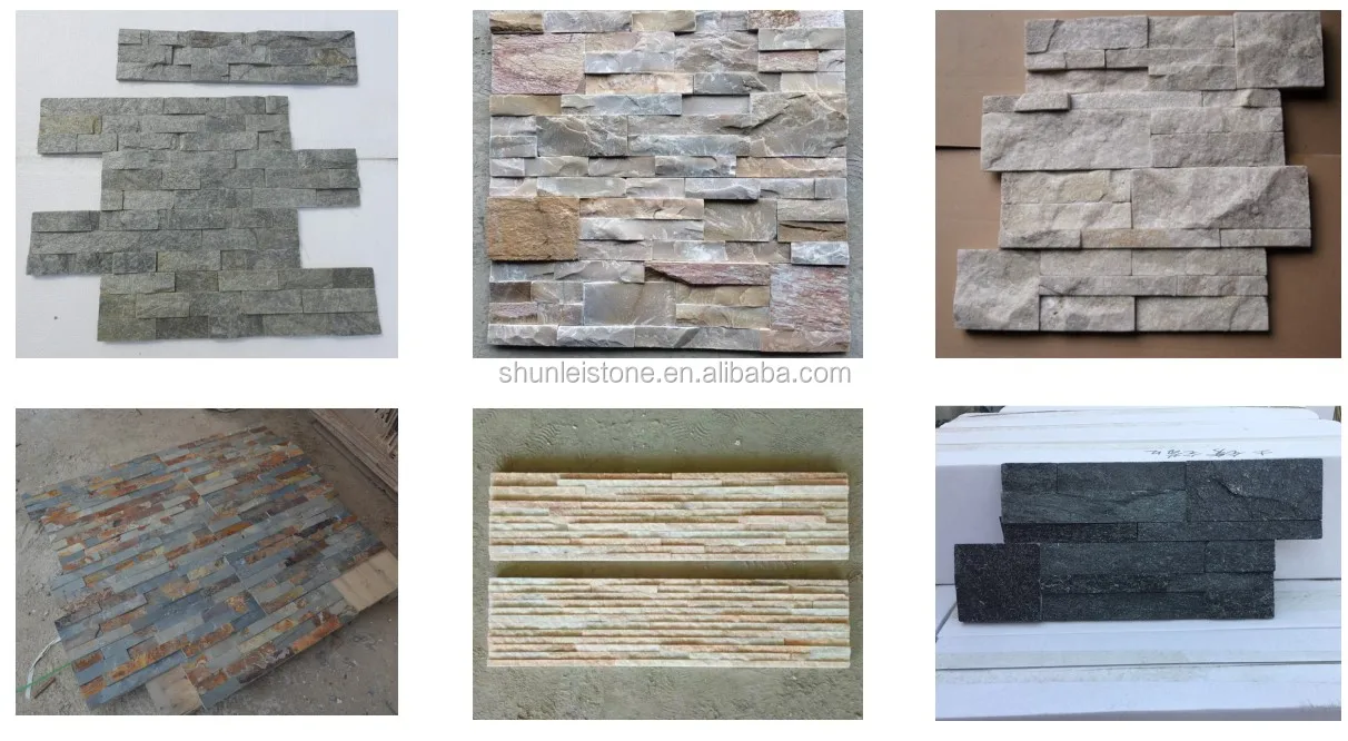 Natural Slate Stone Wall Cladding Tile - Durable & Stylish