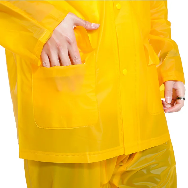Cheaper Adult Yellow Plastic Pvc Rain Suit - Buy Plastic Rain Suit ...