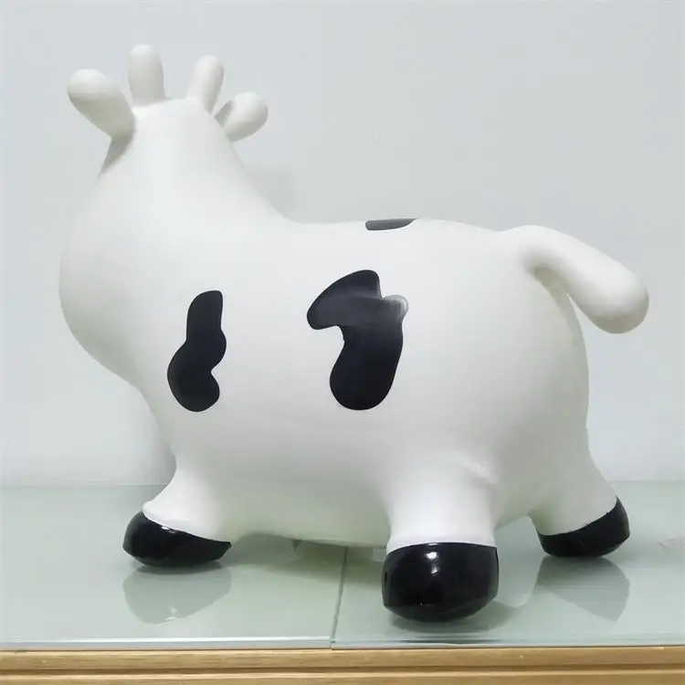High Quality Plastic Inflatable Cow Toy Hopper For Kids - Buy Cow ...