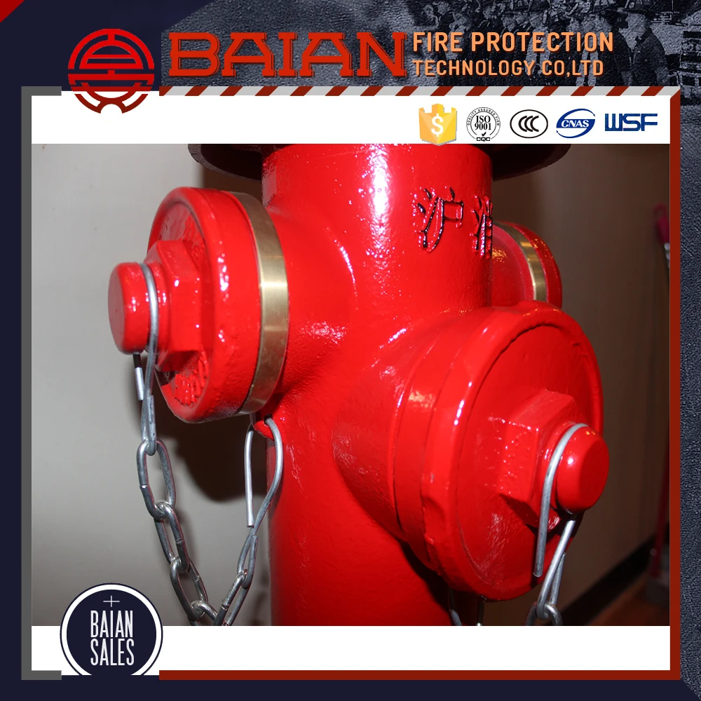Bs750 2 Way Pillar Type Fire Hydrant for Firefighting with High Quality ...