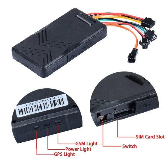High Quality 3g Sim Card Gsm Car Gps Tracker Wired And With External ...