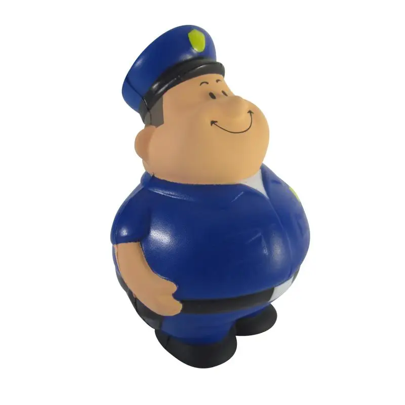 Custom PU Promotional Police Man Stress Ball - Anti Stress Toy