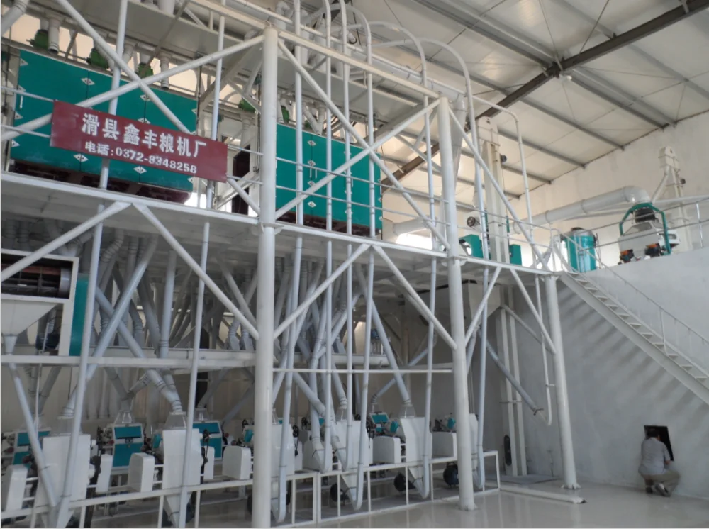 Small Scale Maize Samp Corn Grits Milling Machine in SA