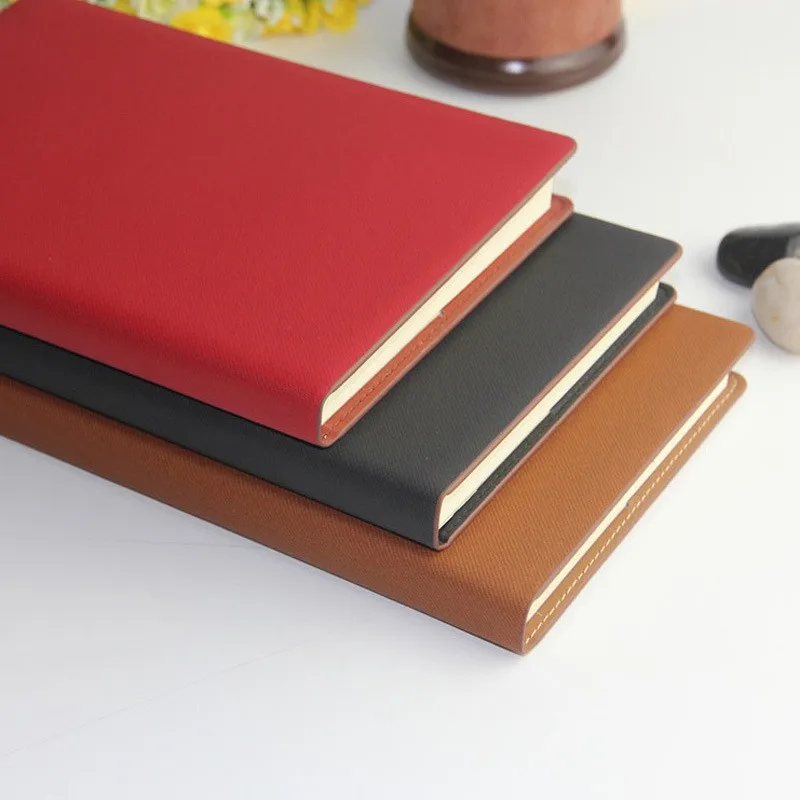 Manufacturer Organic Customized Pu Leather Cover Notebook With Print ...