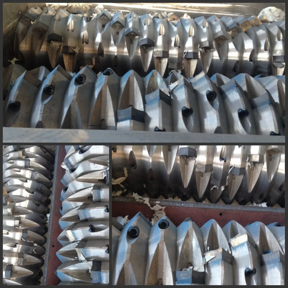 Shredding Machine/ Double Shaft Shredder/blades And Knives - Buy ...