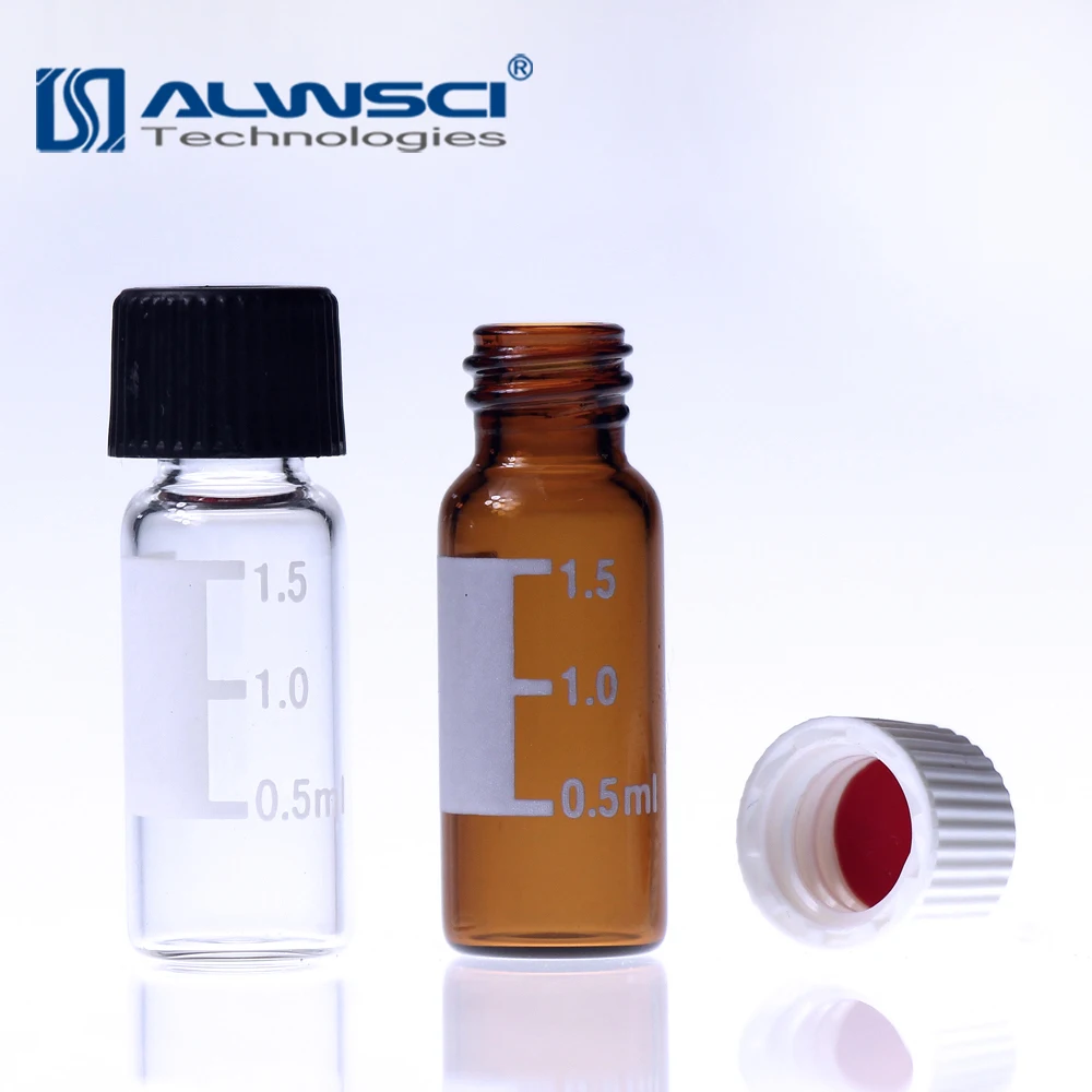 2ml Screw Thread Amber Vial 8-425 Hplc Autosampler Vial Compatible With Shimadzu - Buy 2ml ...