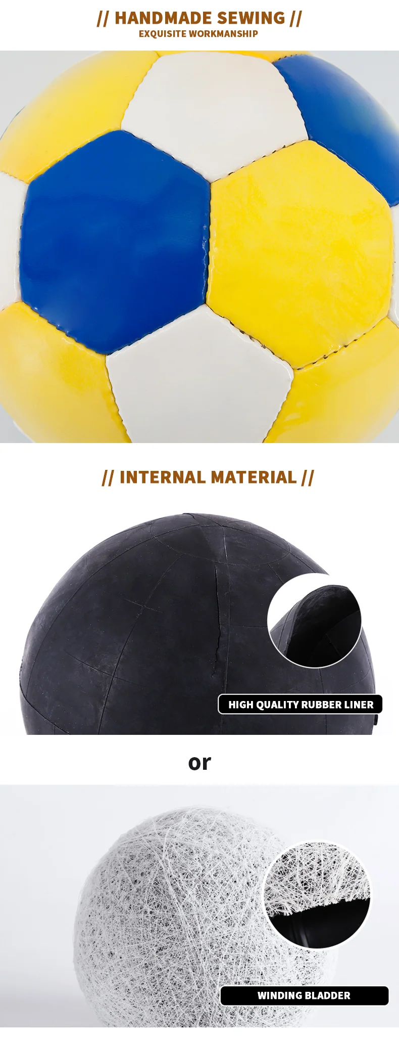 Custom Hand Sewing Soccer Ball Pvc Football - Buy Engraved Footballs ...