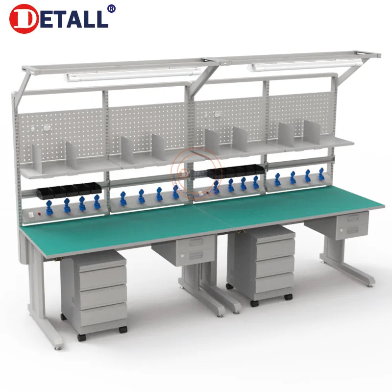 Super Grade Electronic Work Table Steel Cheap Workbench with Drawers