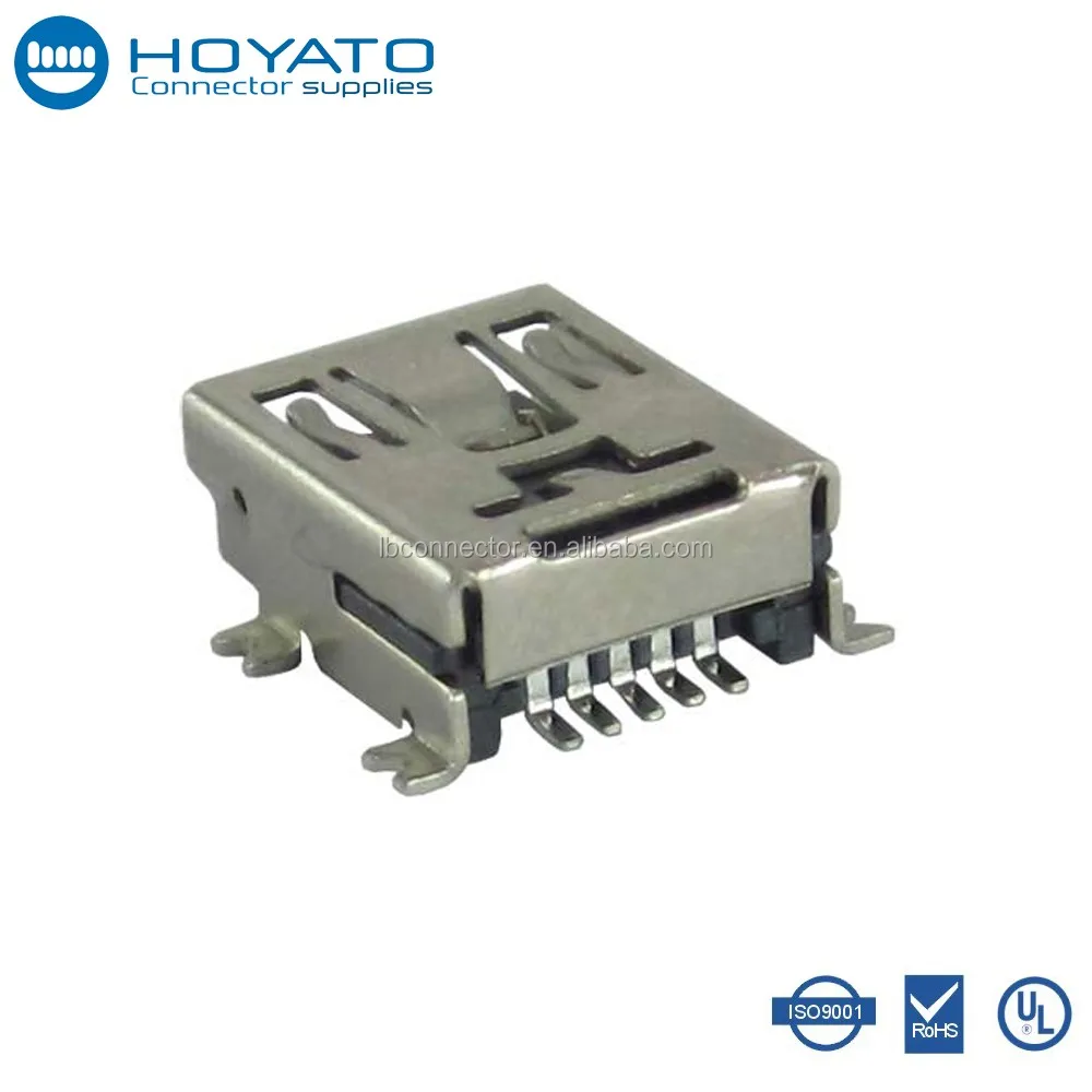 Micro Mini Usb Connector Type B 5 Pin Smt Type - Buy Mini Usb Connector ...
