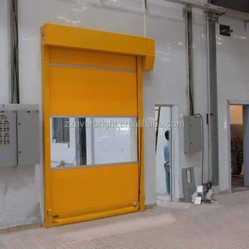 Industrial Roller Shutter Doors Plastic Roll Up Door Cold Room Fast ...