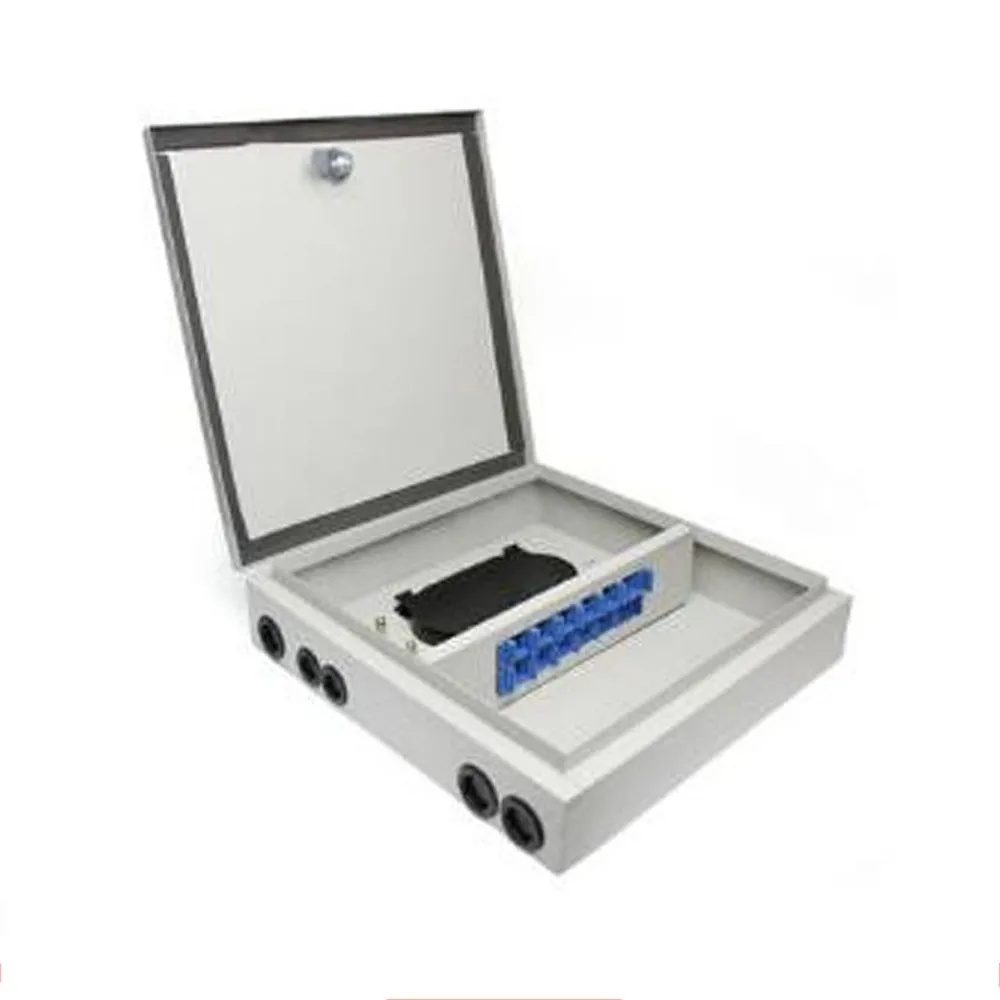 Network Outdoor Cabinet 12 Fiber 24 Port Wall Mount Odf Box - Buy Odf ...