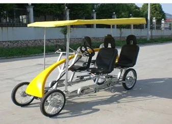 DELUXE ELECTRIC 4SEATER ROADSTER BIKE WITH LED LIGHTS SURREY ...