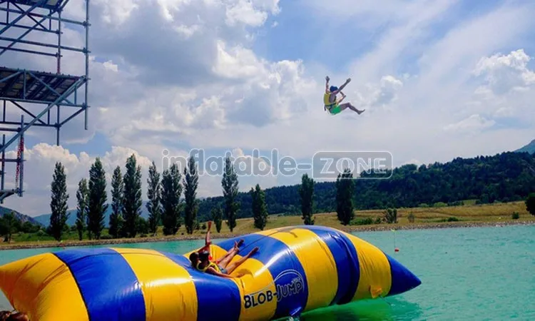 Amusement Inflatable Water Catapult Blob,Blob Body Launcher Inflatable ...