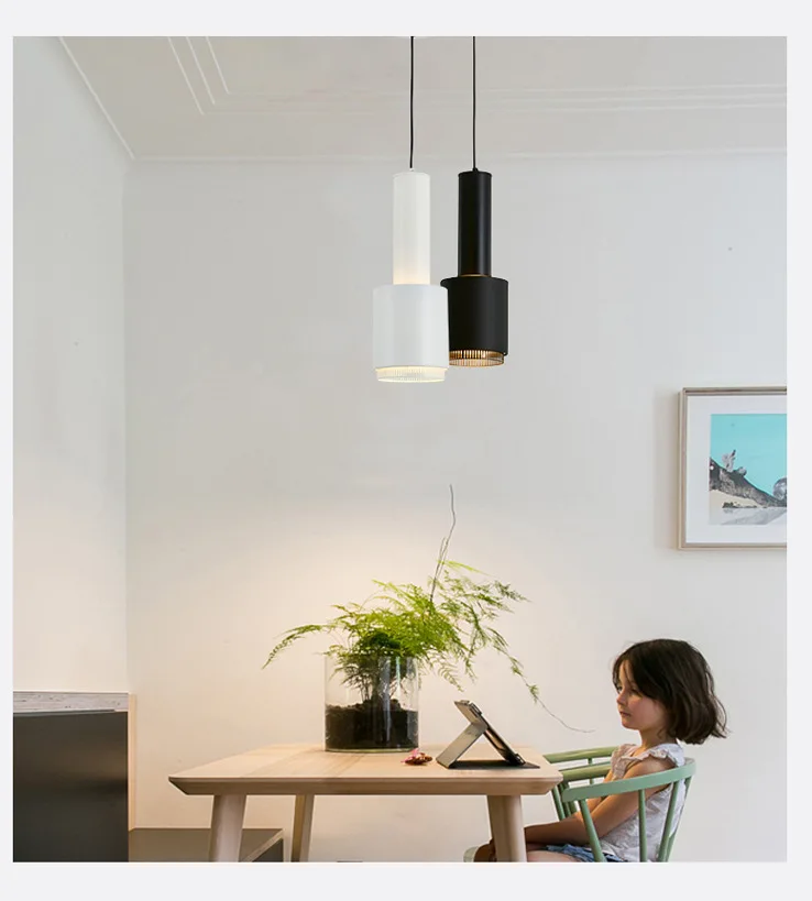 Modern Golden Black Cafe Cashier Led Hanging Light Bar Hanging ...