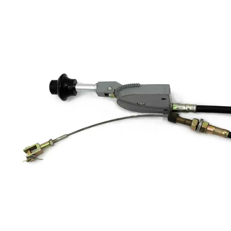 GJ1103A Mini Excavator Parts - Self-Locking Hand Throttle Control Cable ...