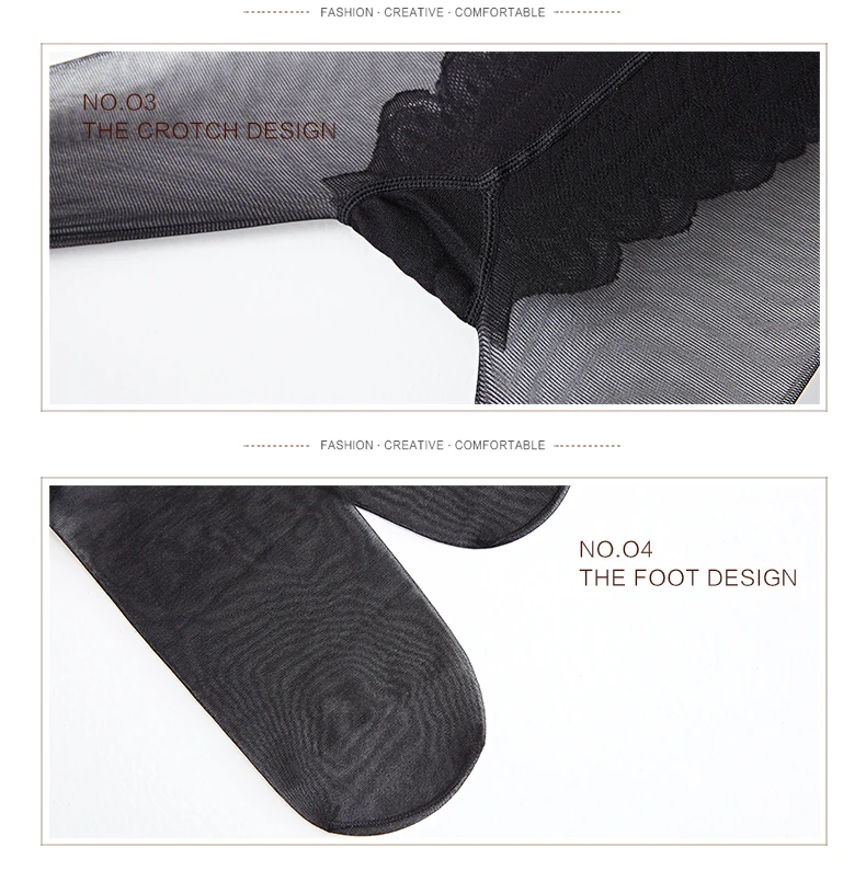 Manzi 10d Thin Pattern Pantyhose Tights Plain Nylon Hosiery - Buy Thin ...